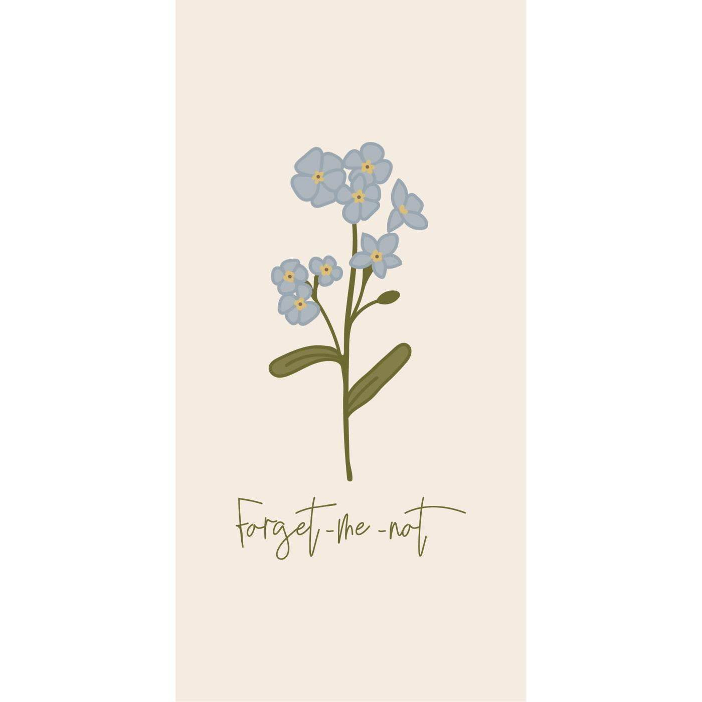 Forget-Me-Not Napkins – Mel Living